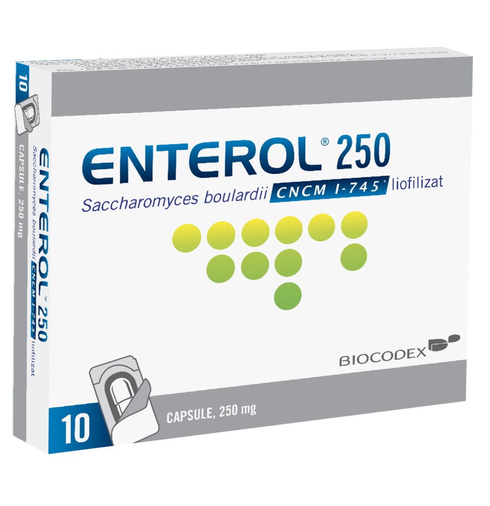 Enterol capsule 250mg x10 - Biocodex România