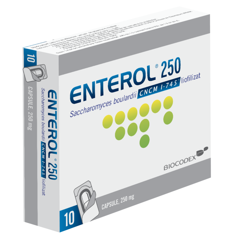 Enterol capsule 250mg x10 - Biocodex România