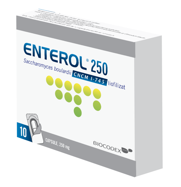 Enterol capsule 250mg x10 - Biocodex România